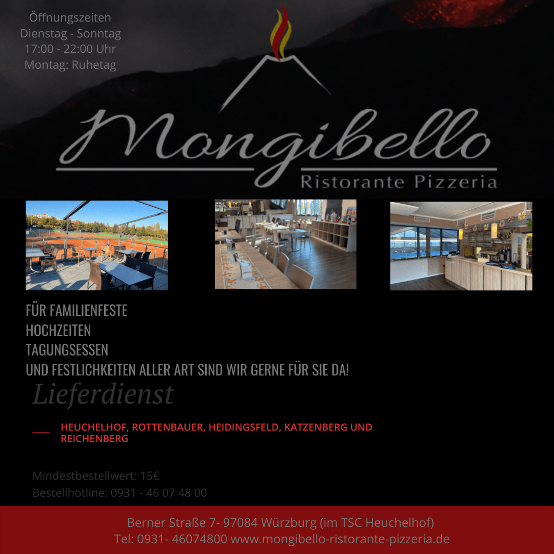 Restaurant Mongibello - Tennis und Squash Club Heuchelhof